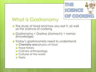 Gastronomy | PPTX