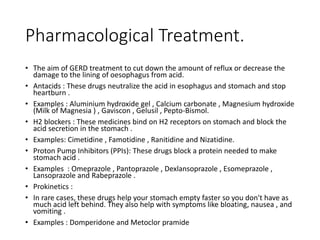 Gastro Oesophagal Reflux Disease GERD.pptx | Digestive Disorders ...