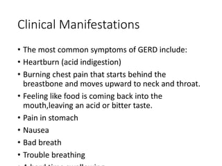 Gastro Oesophagal Reflux Disease GERD.pptx | Digestive Disorders ...
