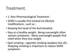Gastro Oesophagal Reflux Disease GERD.pptx | Digestive Disorders ...