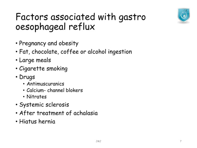Gastro oesophageo reflux disease (GORD) | PPTX