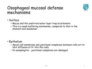 Gastro oesophageo reflux disease (GORD) | PPTX
