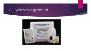 H. Pylori as an etiological factor in Peptic ulcer disease. | PPTX