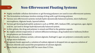 Gastroretentive Drug Delivery System | PDF