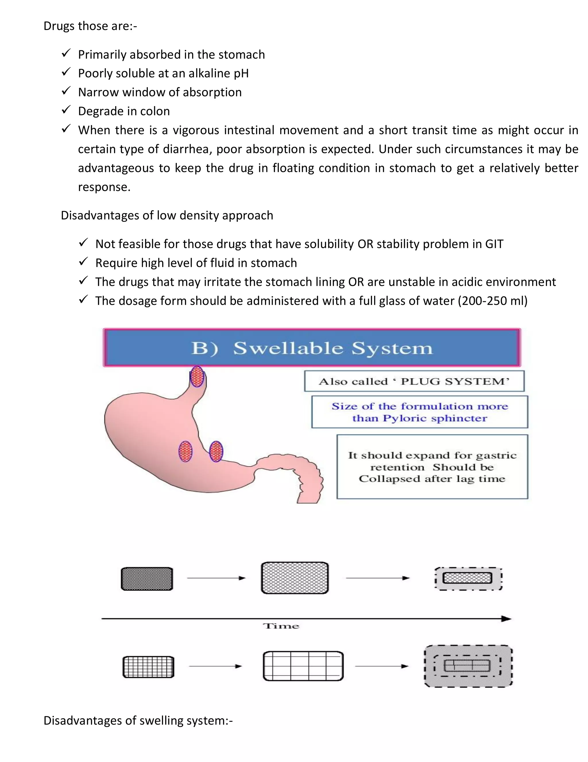 GASTRO RETENTIVE DRUG DELIVERY SYSTEM (GRDDS) | PDF