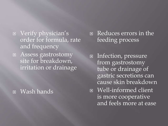 Gastrostomy feeding.pptx | Digestive Disorders | Diseases and Conditions