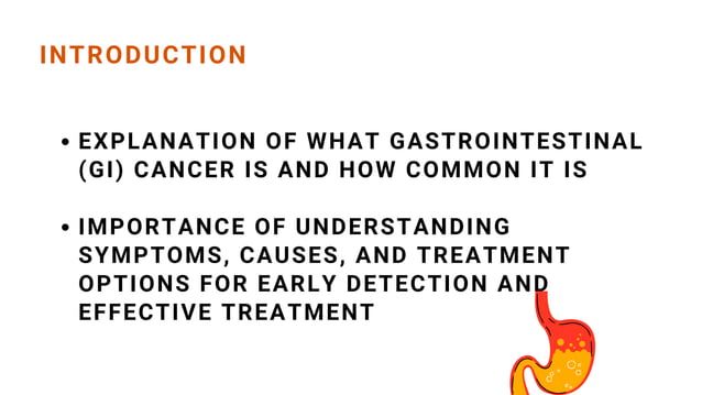 Understanding Gastrointestinal Cancer: Symptoms, Causes, and Treatment ...