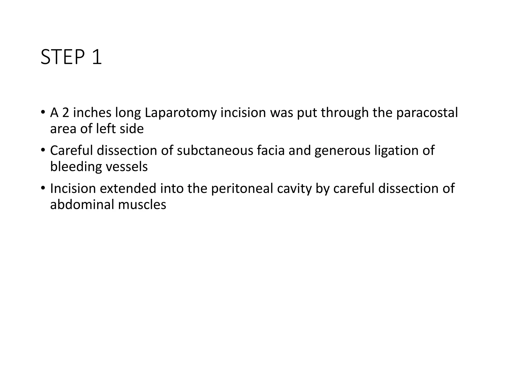 Surgical Extraction of Gastric Foreign Body | PPT