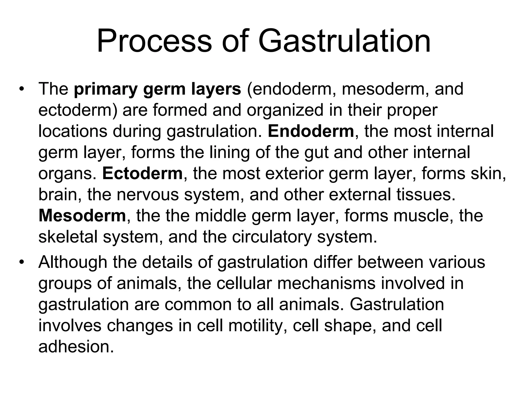 Gastrulation in frog | PPT