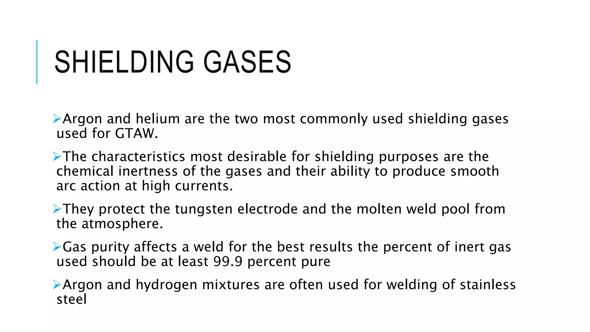 Gas tungsten arc welding | PPTX