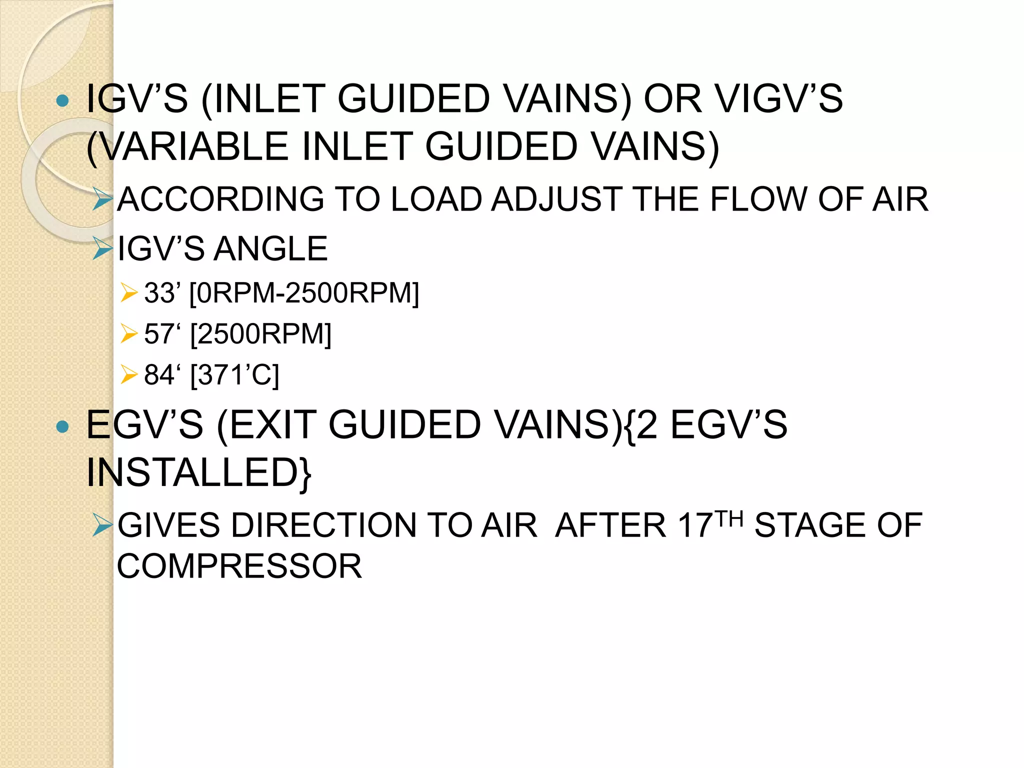 GE Frame 9E Gas Turbine Nandipur Power Project | PPTX