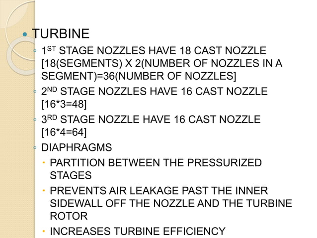 GE Frame 9E Gas Turbine Nandipur Power Project | PPTX