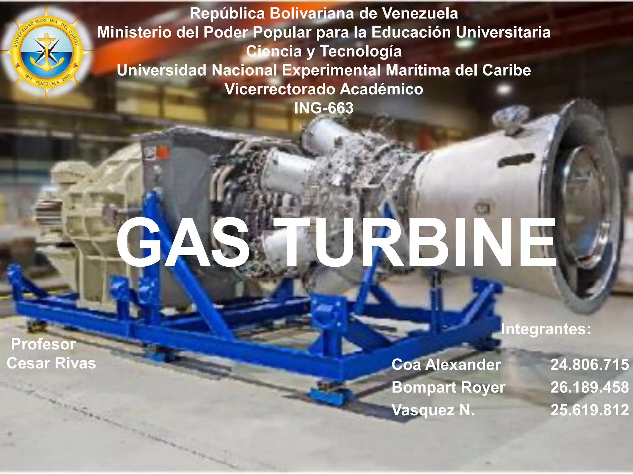 Gas turbine | PDF