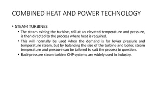 Gas Turbine design and combined heat and power .pptx