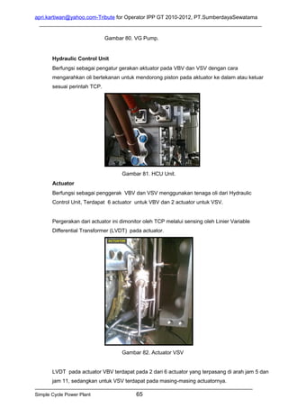 Gas turbine aeroderivative Module LM6000 PC | DOC