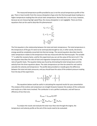 Gas turbine analysis | PDF
