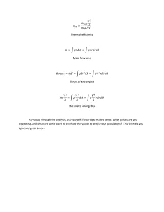 Gas turbine analysis | PDF