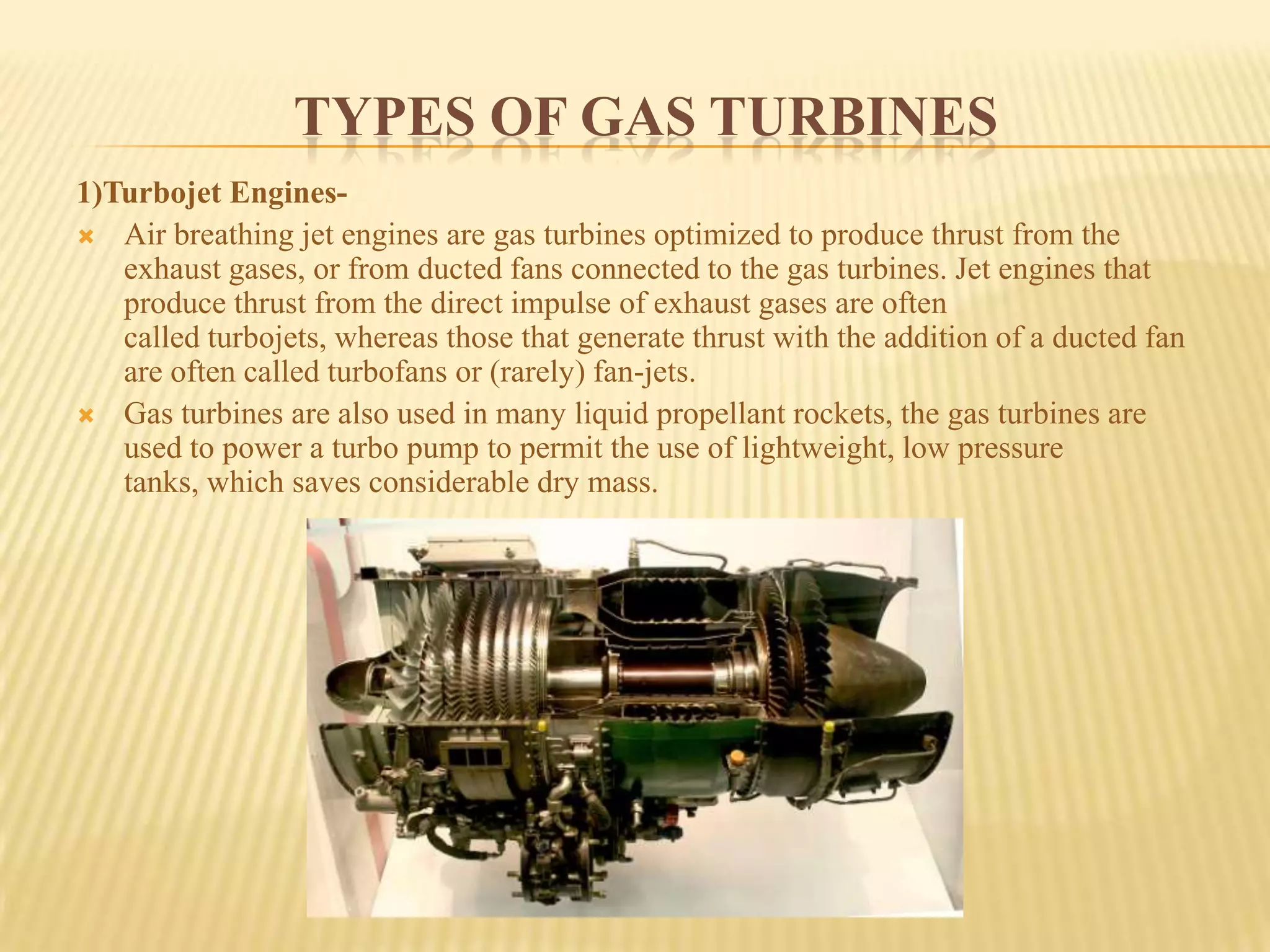 Gas turbine and Jet Propulsion | PPSX