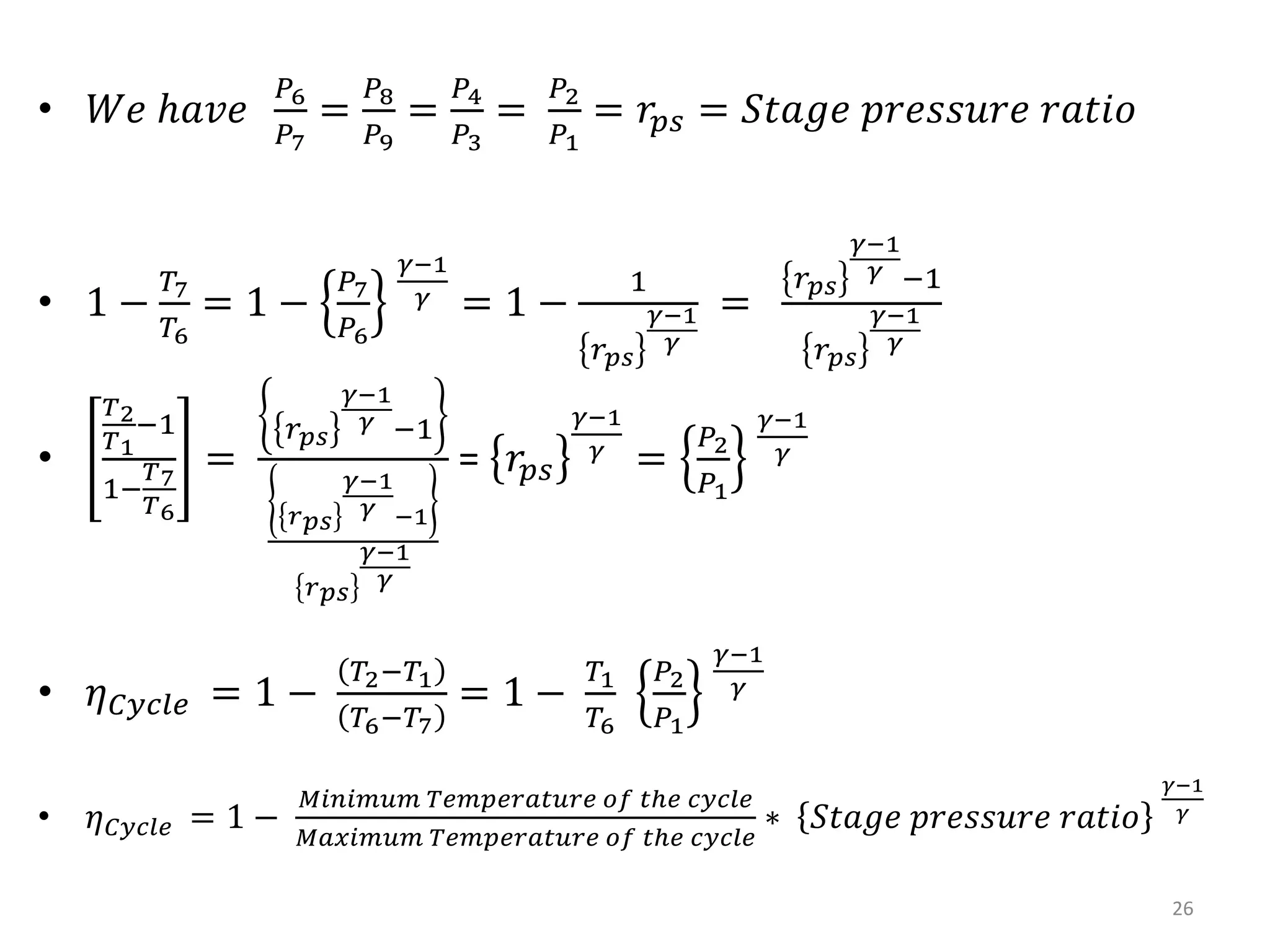 gas turbine cycles.pptx . | PPTX