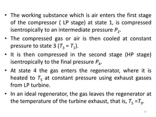 gas turbine cycles.pptx . | PPTX