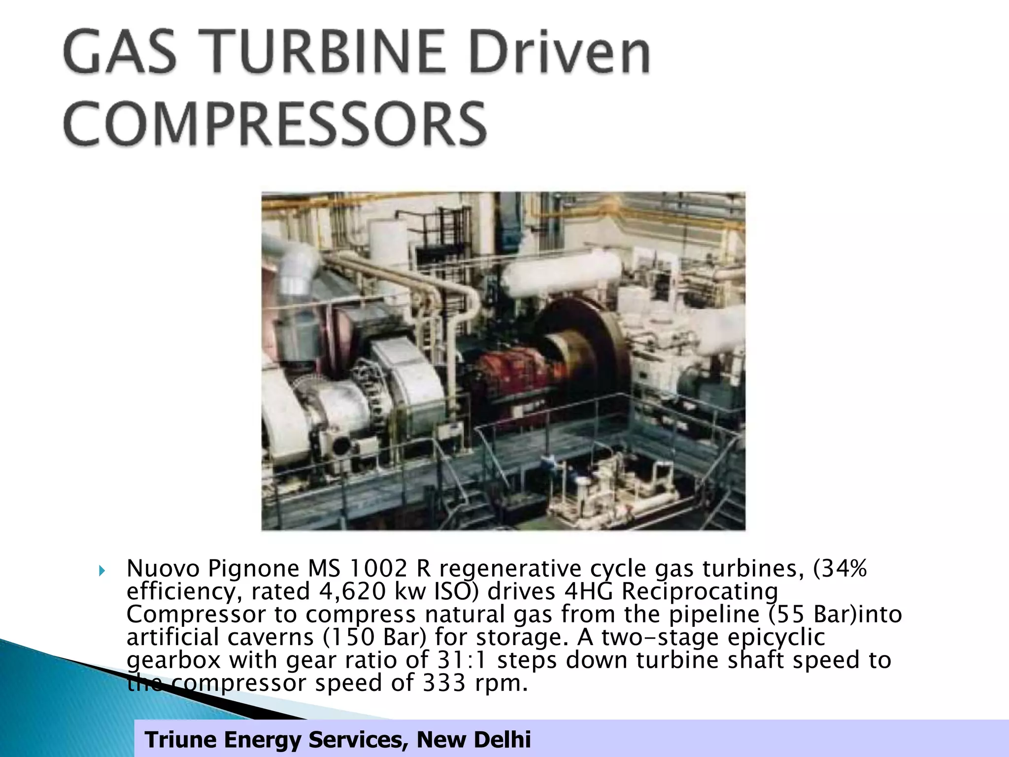 Gas turbine driven compressors | PPTX
