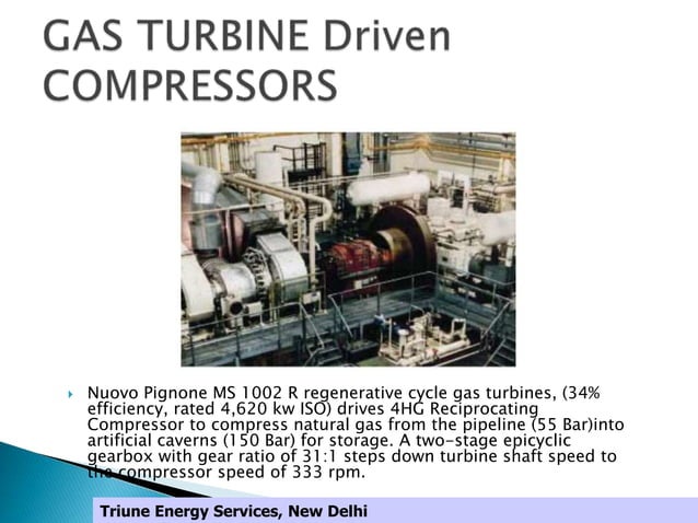 Gas turbine driven compressors | PPTX | Power and Energy Industry ...