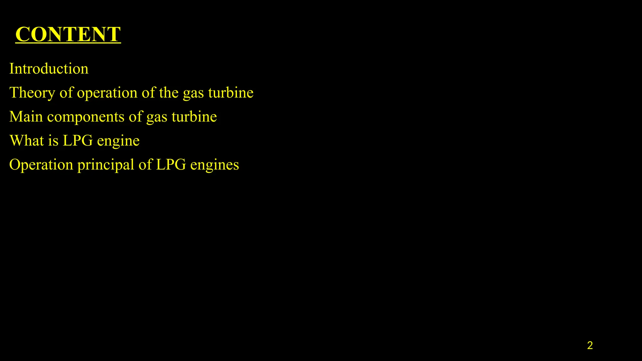 Introduction to Gas Turbine engines and how it direct it LPG gas. | PPTX