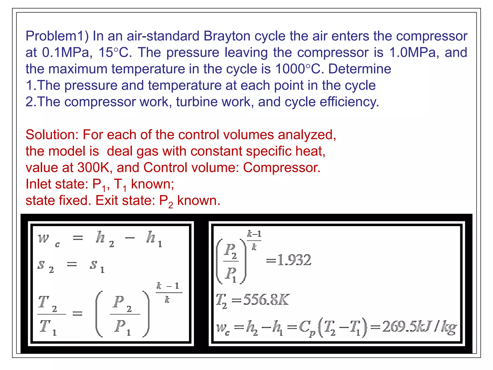Gas turbine lecture by kpm | PPTX