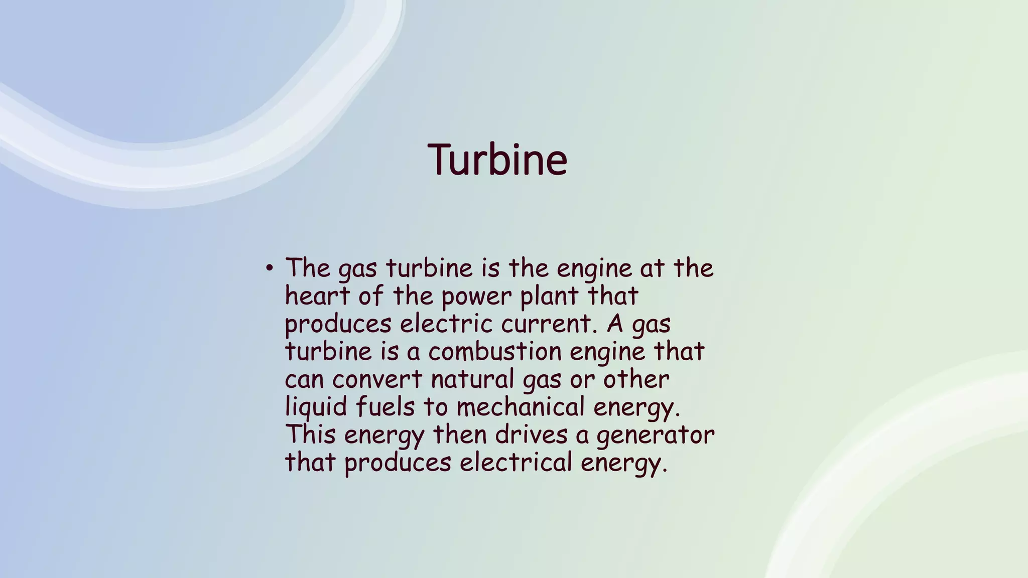 Gas turbine power plant | PPTX