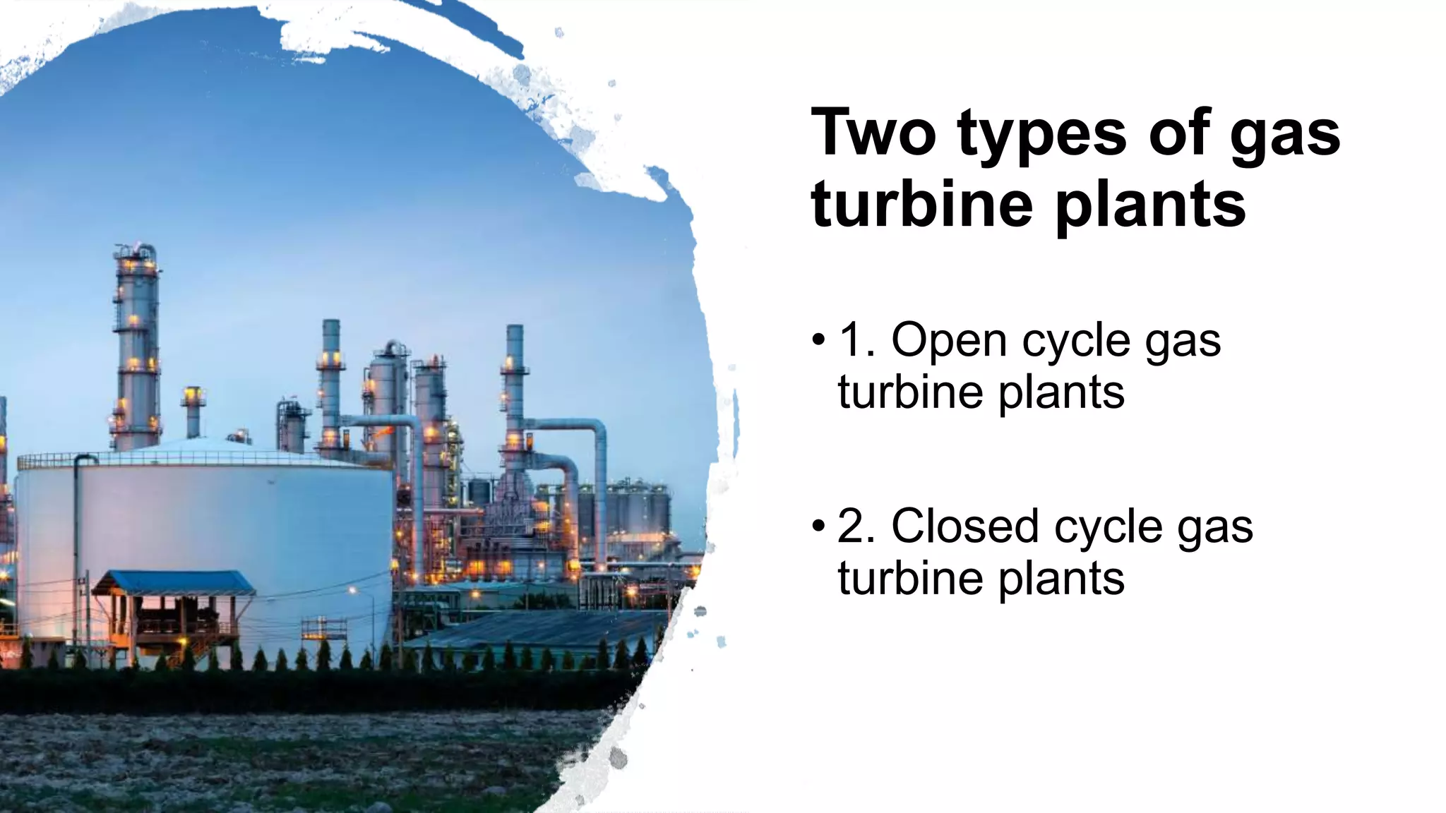 Gas turbine power plant | PPTX