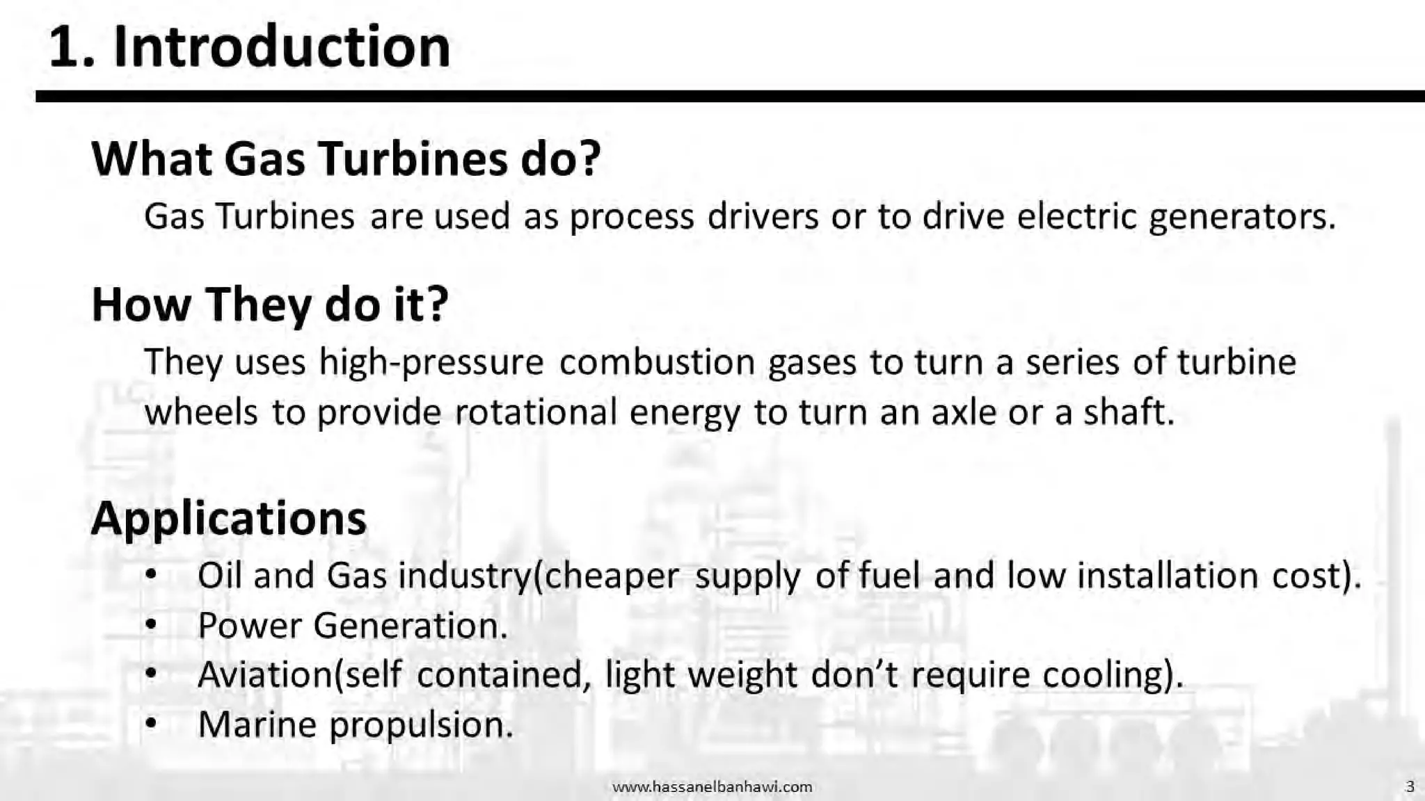 Gas Turbines presentation on Types, Classification and governing ...