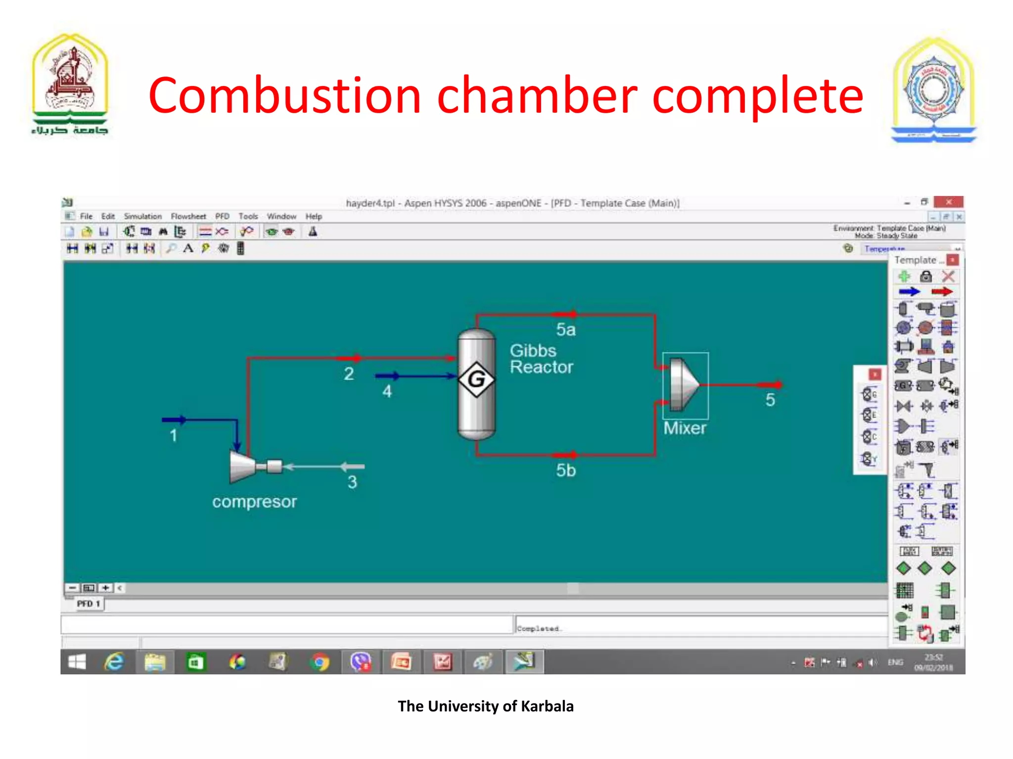 Gas Turbine Simulation By Using Aspen HYSYS.pptx