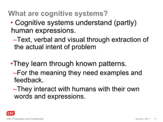 Cognitive Systems | PPTX