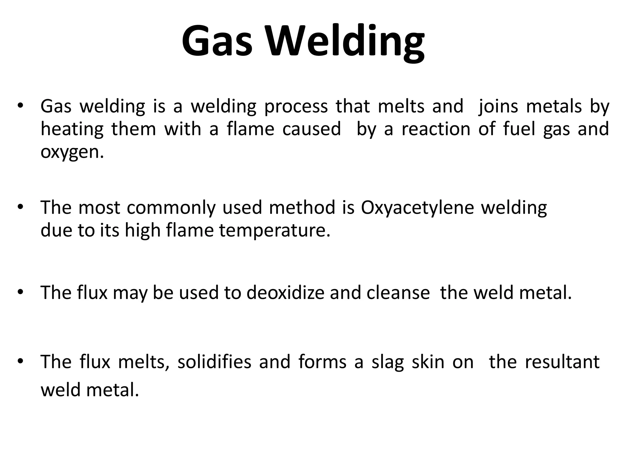 Gas welding and Gas cutting Basics | PDF