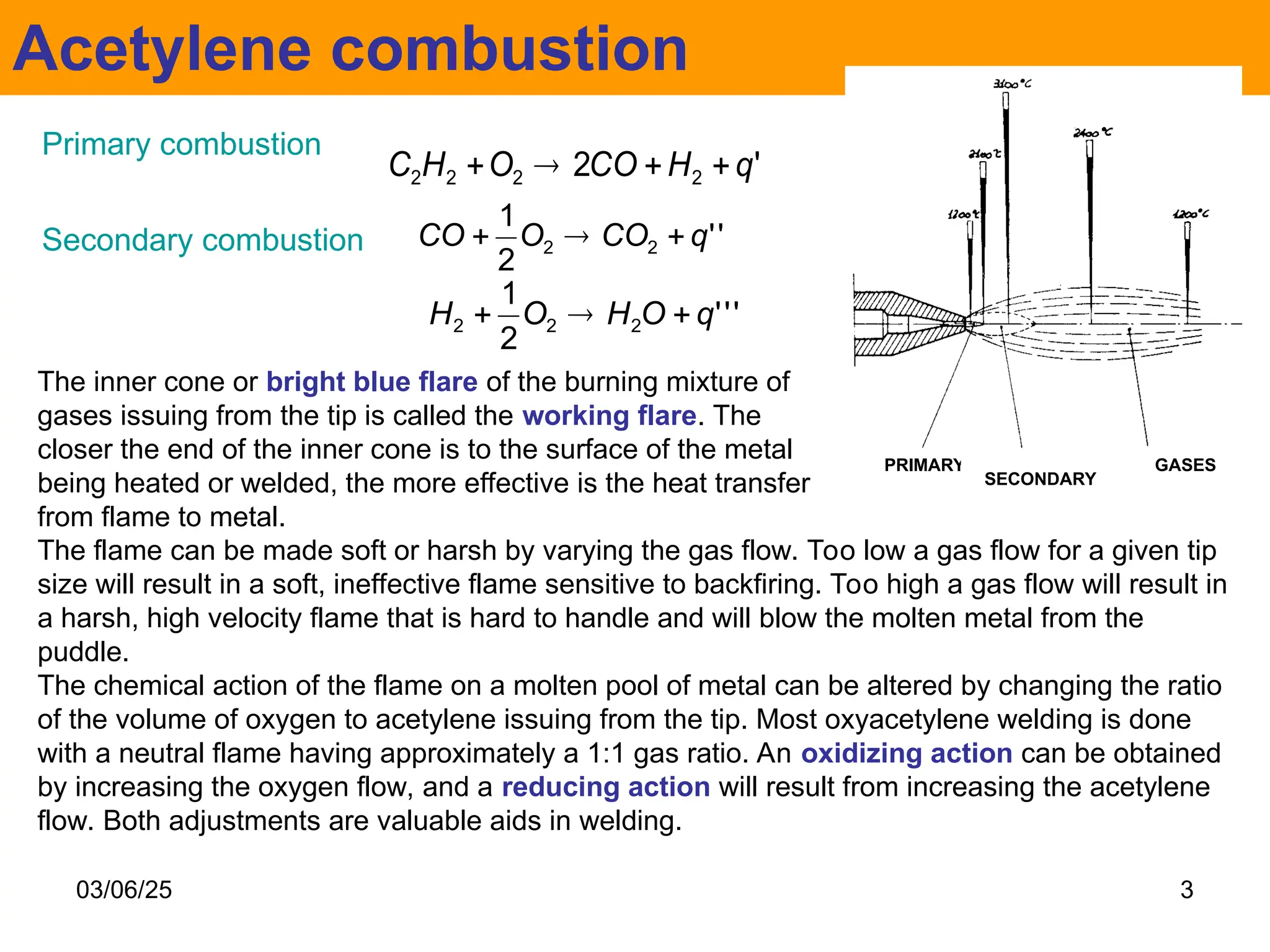 GAS manufacturing on materail WELDING2.ppt