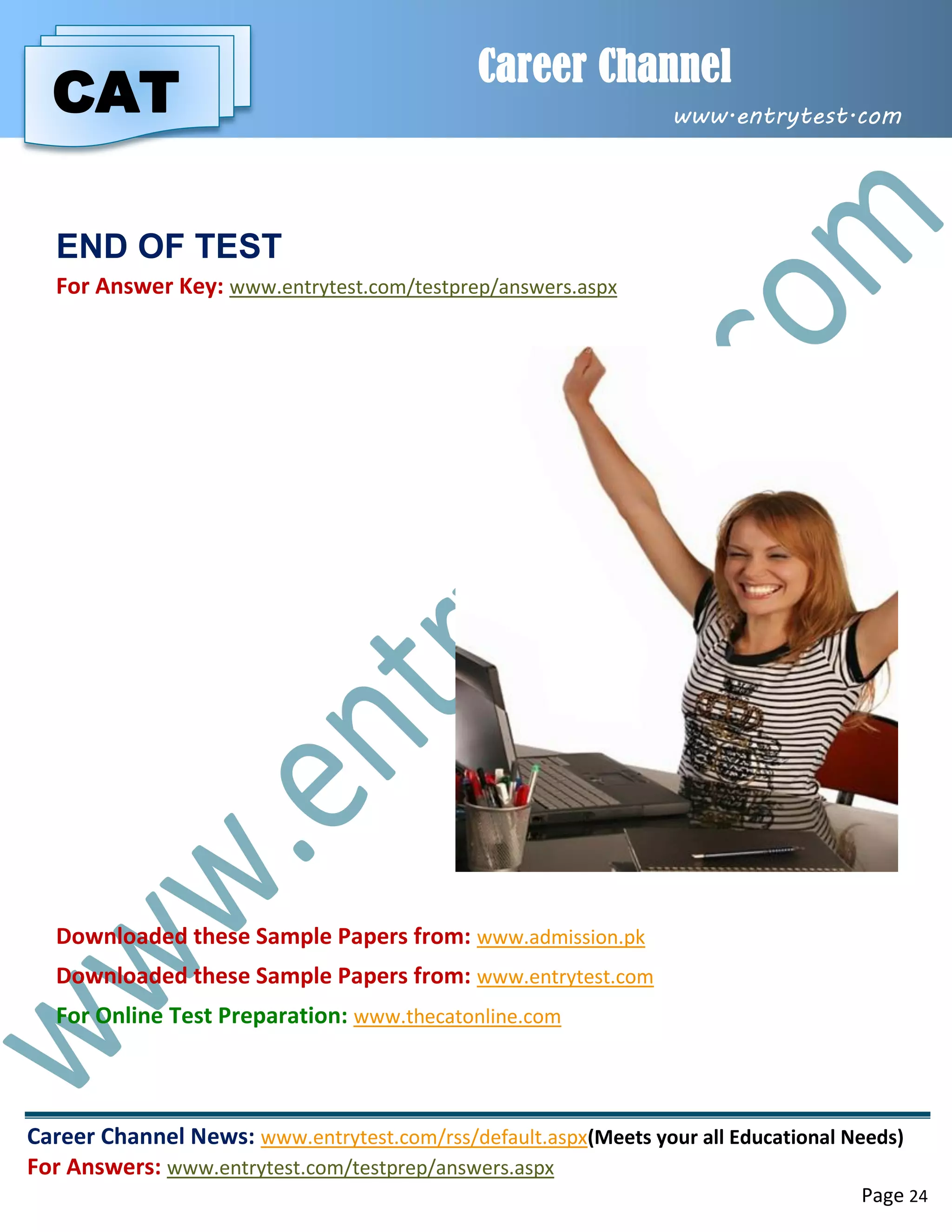 Gat sample-test-02 | PDF