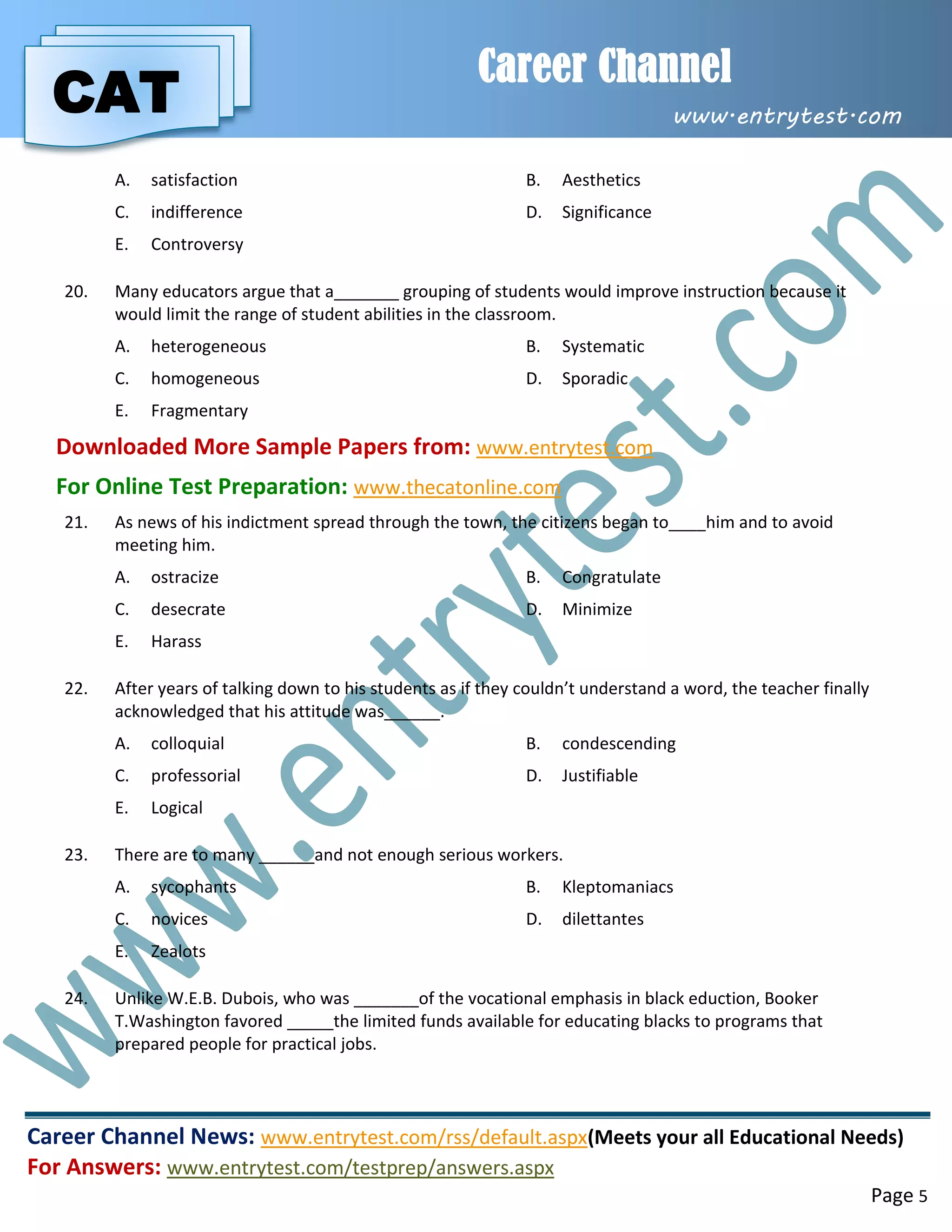 Gat sample-test-02 | PDF