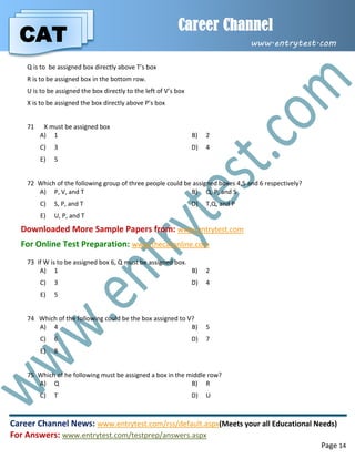 Gat sample-test-02 | PDF