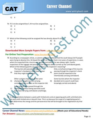 Gat sample-test-02 | PDF