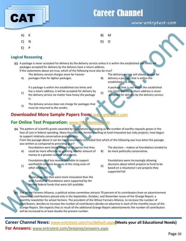 Gat sample-test-02 | PDF