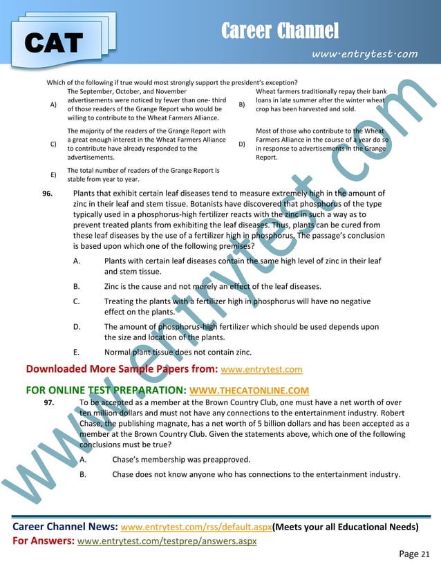 Gat sample-test-02 | PDF