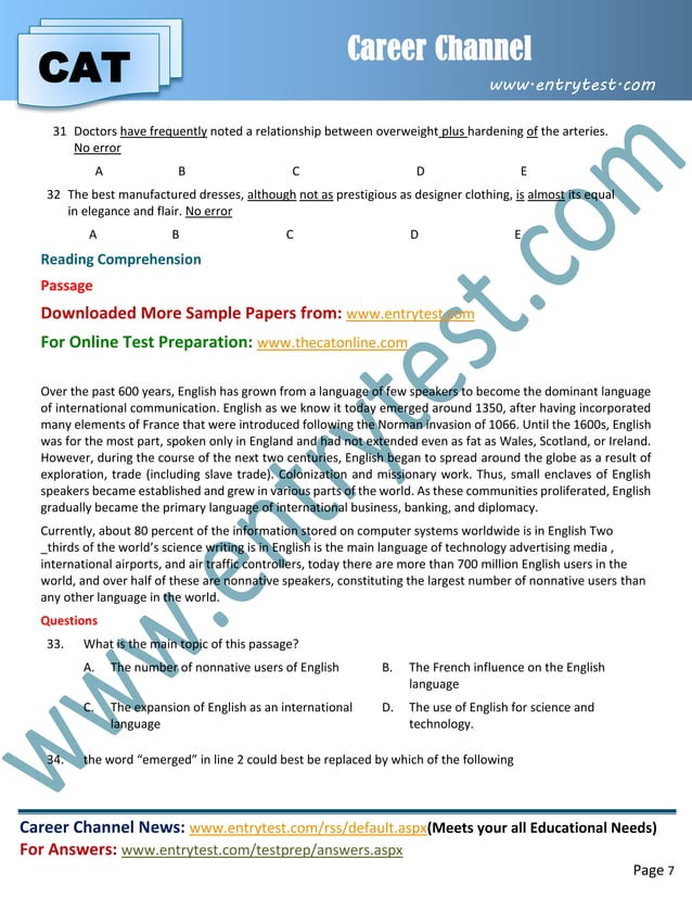 Gat sample-test-02 | PDF