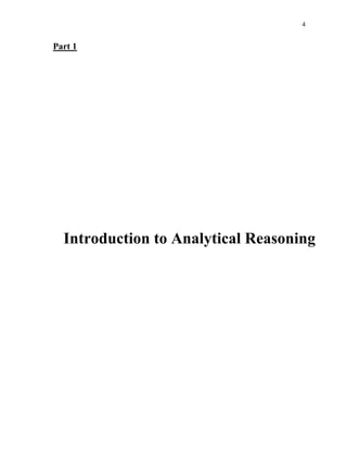 LSAT Analytical Reasoning | PDF
