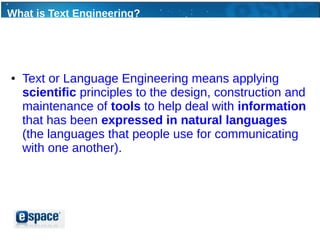 GATE : General Architecture for Text Engineering | PPT
