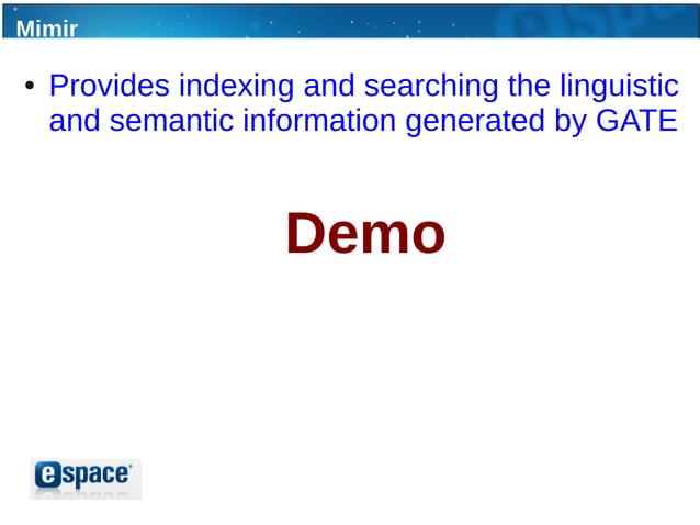 GATE : General Architecture for Text Engineering | PPT