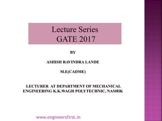 Gate 2017 PPT | PPTX