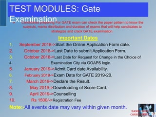 Gate test structure with marks distribution in detailed|The complete ...