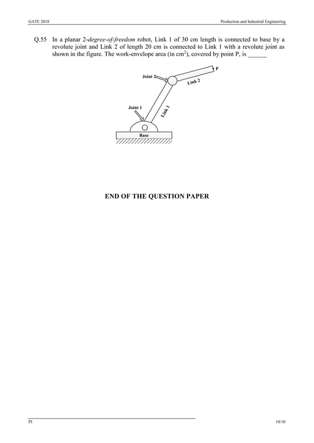 Gate 2016-2018-production-and-industrial-engineering-question-paper-and ...
