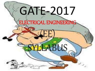 Gate 2017 eesyllabus | PPTX