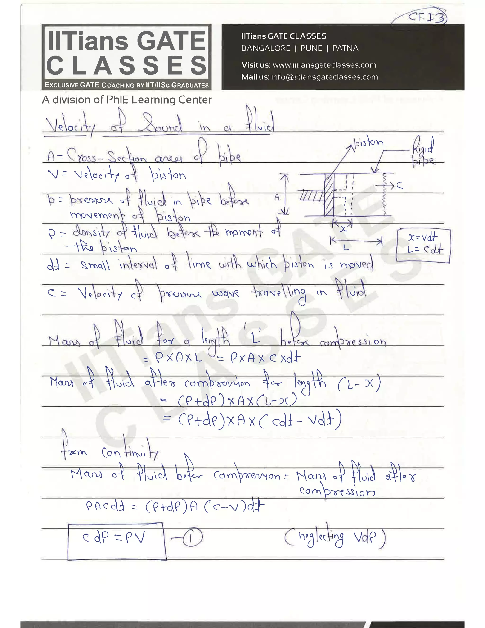 Gate aerospace engineering-compressible fluid-flow | PDF